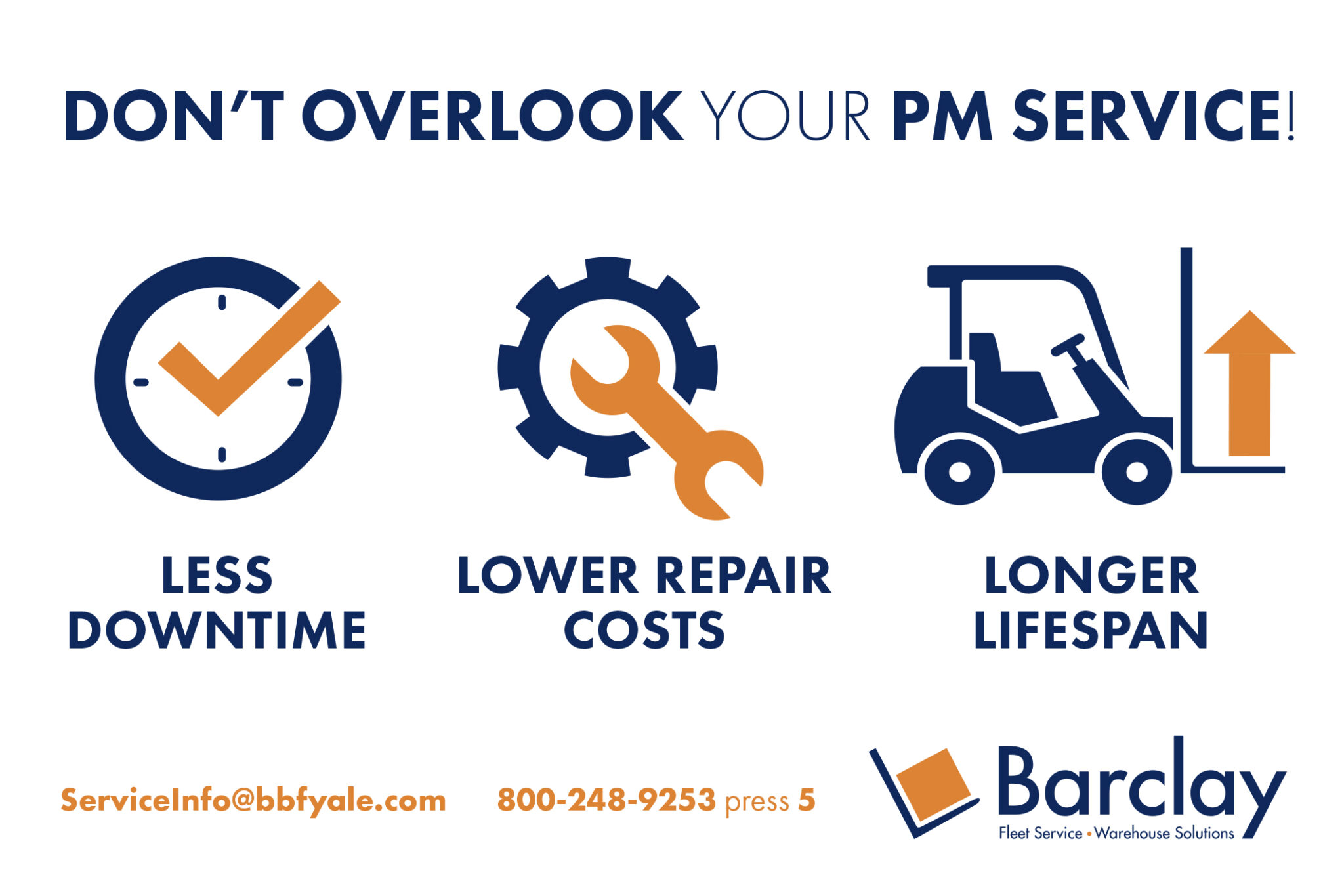 Forklift Maintenance Programs In New Jersey | Barclay Brand